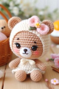 Amigurumi Bear Simon Free Pattern-1 – Free Amigurumi Patterns