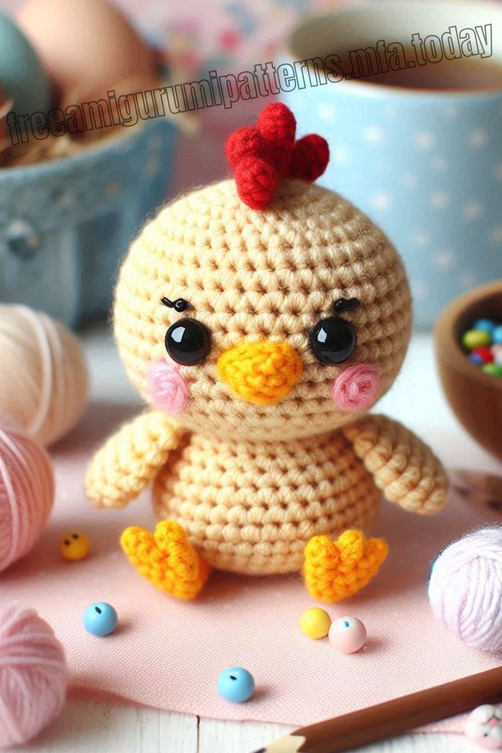 Amigurumi Easter Chicken Free Pattern-1 – Free Amigurumi Patterns