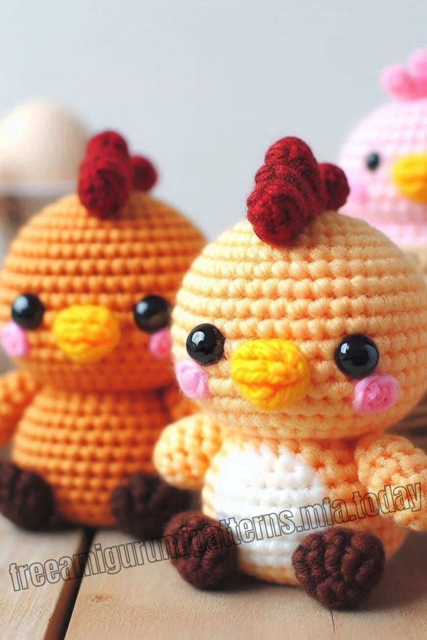 Amigurumi Easter Chicken Free Pattern-1 – Free Amigurumi Patterns