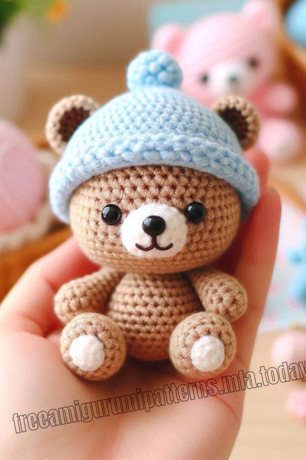 Amigurumi Mini Bear Free Pattern-2 – Free Amigurumi Patterns