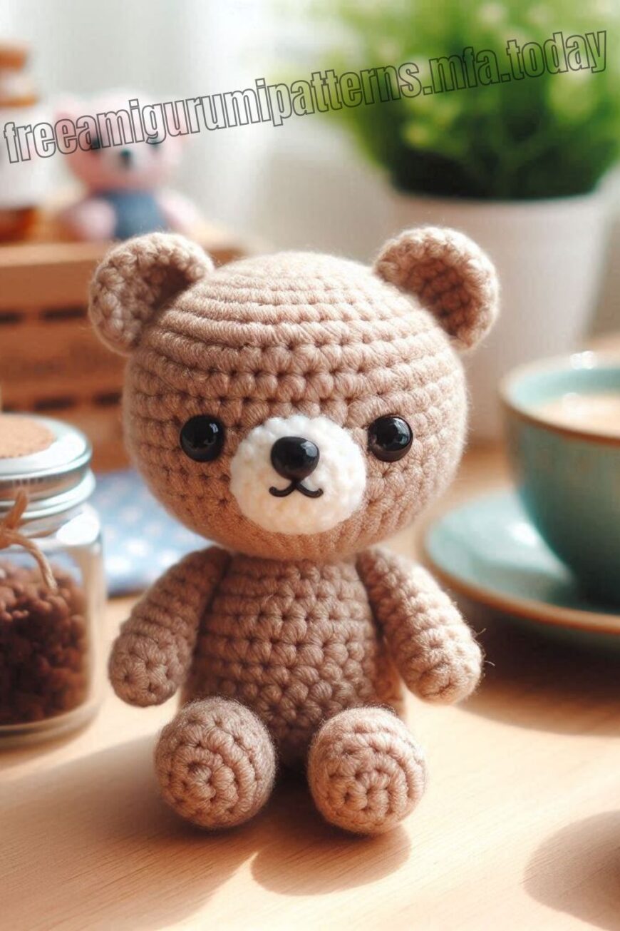 Amigurumi Mini Bear Free Pattern-2 – Free Amigurumi Patterns