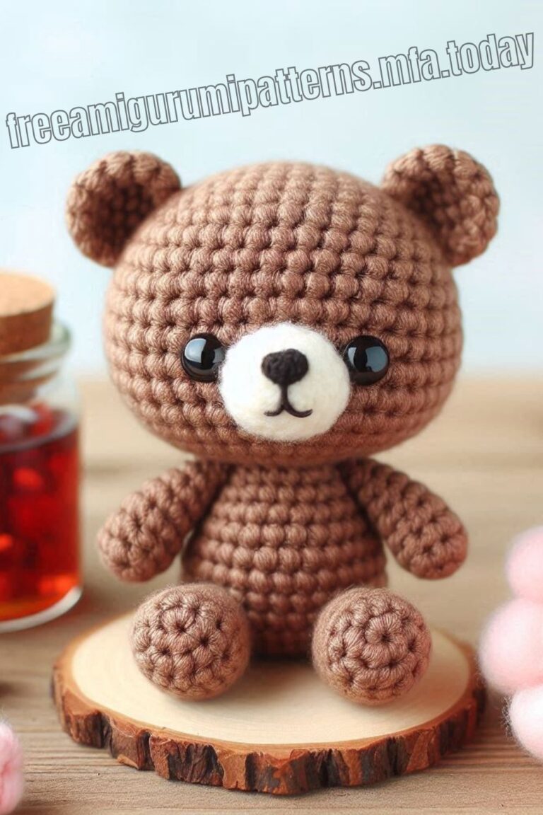 Amigurumi Mini Bear Free Pattern-2 – Free Amigurumi Patterns