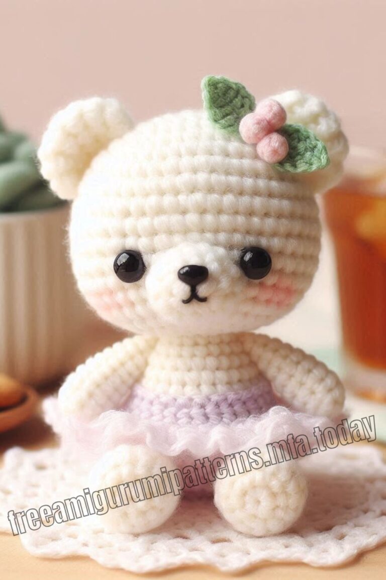 Amigurumi Mini Bear Free Pattern-2 – Free Amigurumi Patterns