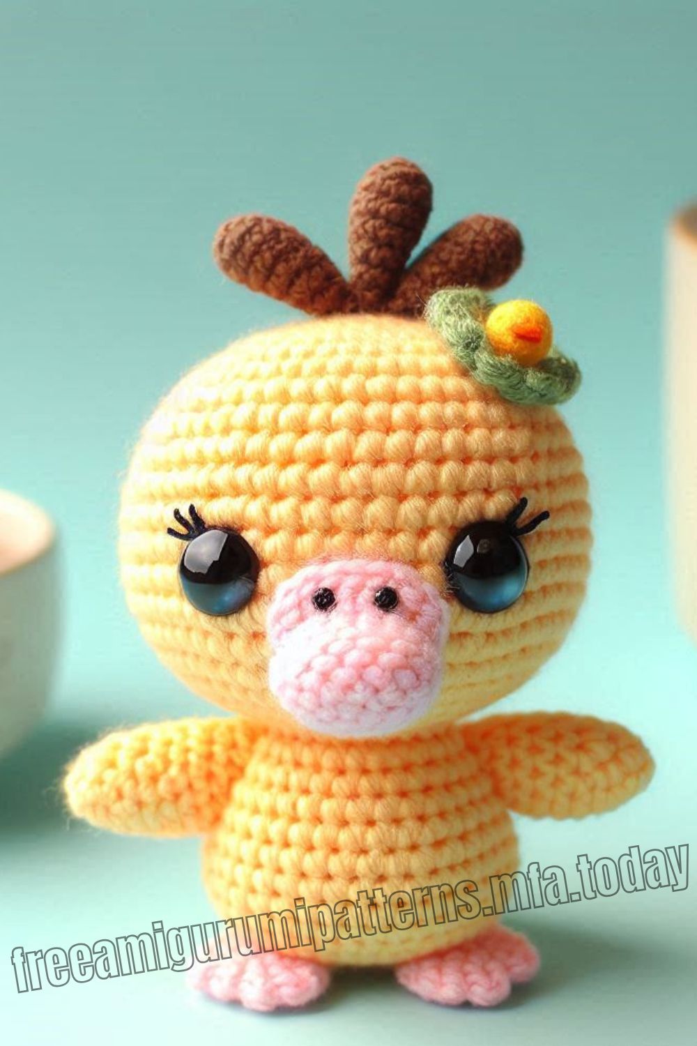 Amigurumi Mini Psyduck Free Pattern-1 – Free Amigurumi Patterns