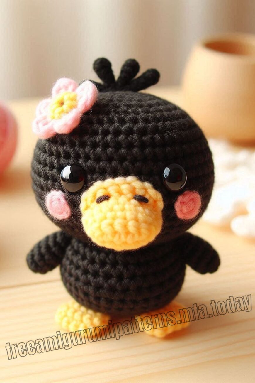 Amigurumi Mini Psyduck Free Pattern-1 – Free Amigurumi Patterns