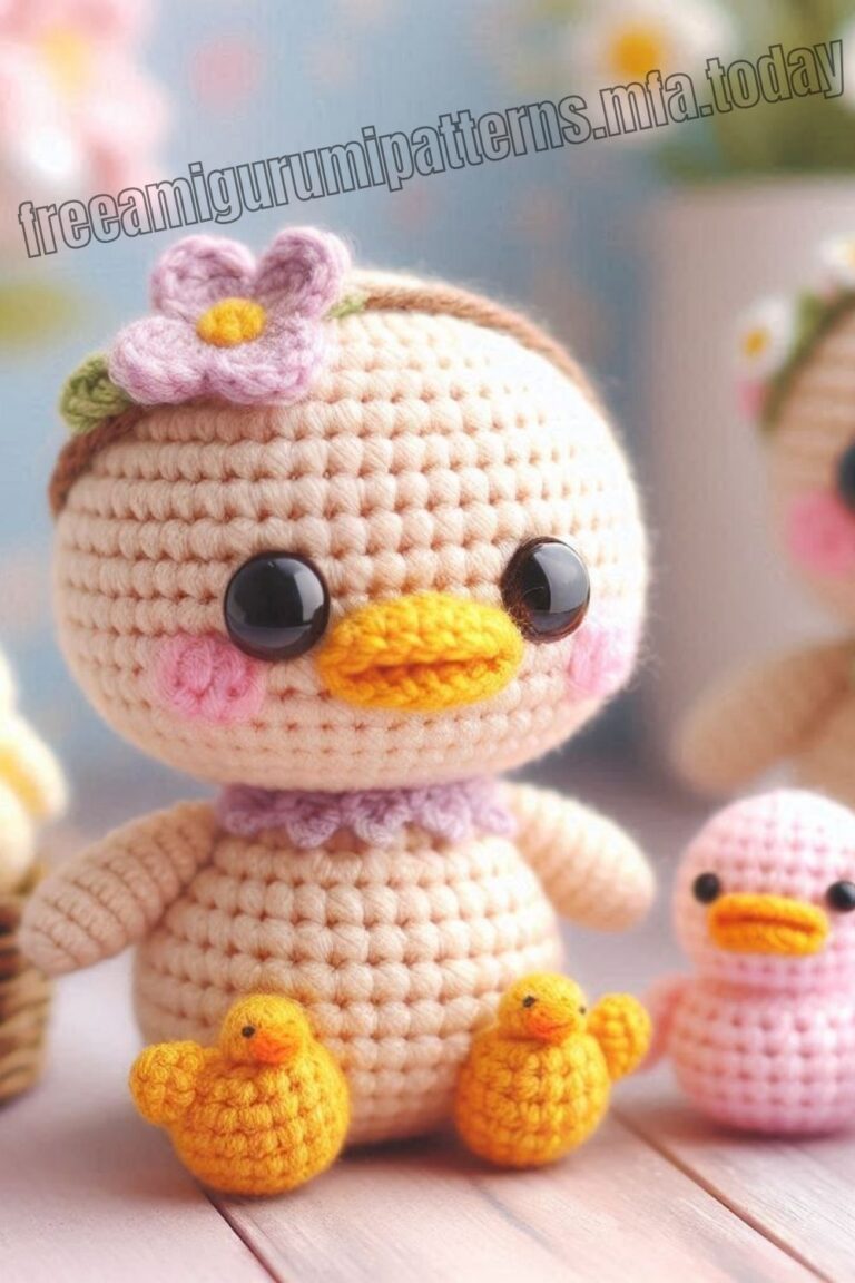 Amigurumi Sweet Duck Free Pattern-1 – Free Amigurumi Patterns