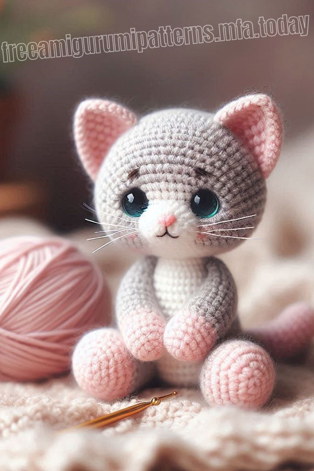 Amigurumi Cute Cat Free Pattern-1 – Free Amigurumi Patterns