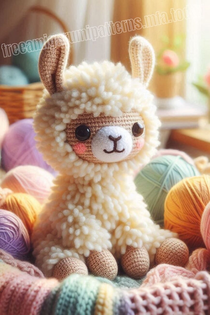 Amigurumi Cute Llama Free Pattern-1 – Free Amigurumi Patterns