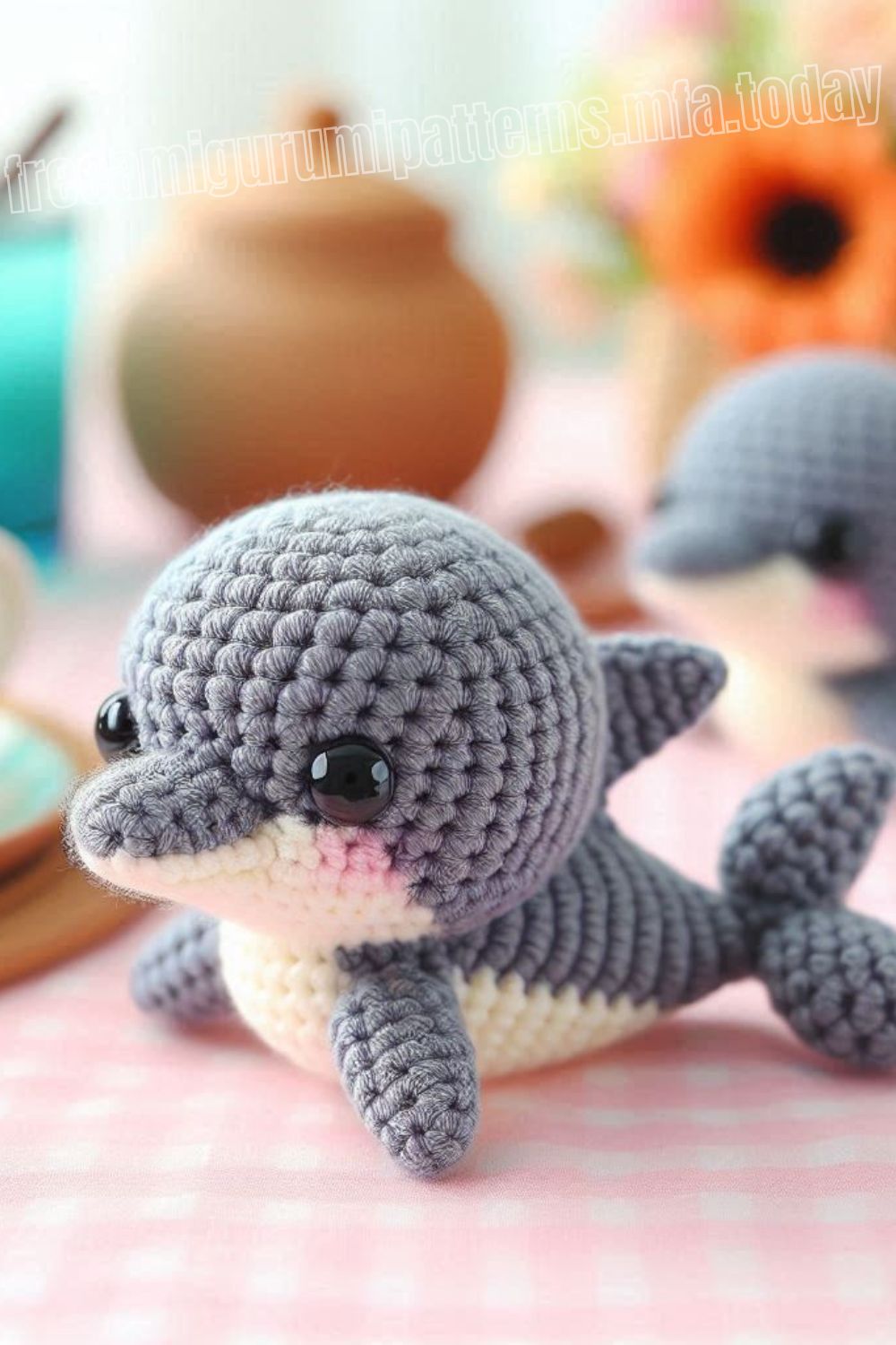 Amigurumi Mini Dolphin Free Pattern-1 – Free Amigurumi Patterns