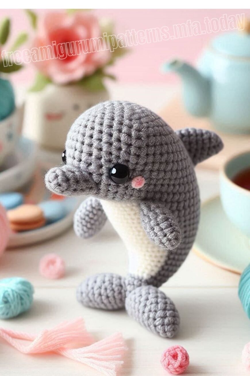Amigurumi Mini Dolphin Free Pattern-1 – Free Amigurumi Patterns