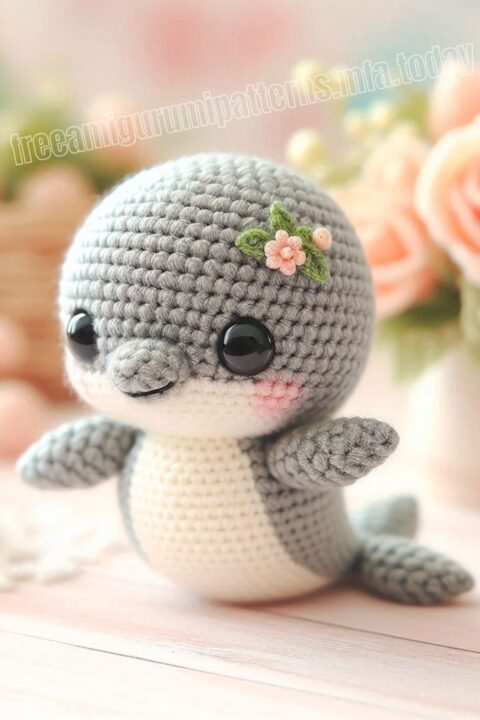 Amigurumi Mini Dolphin Free Pattern-1 – Free Amigurumi Patterns