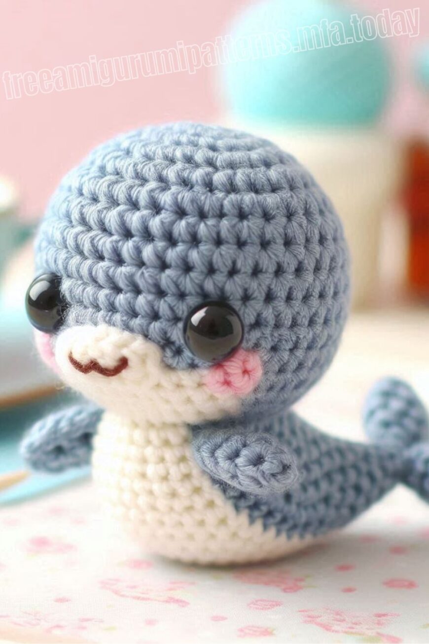 Amigurumi Mini Dolphin Free Pattern-1 – Free Amigurumi Patterns