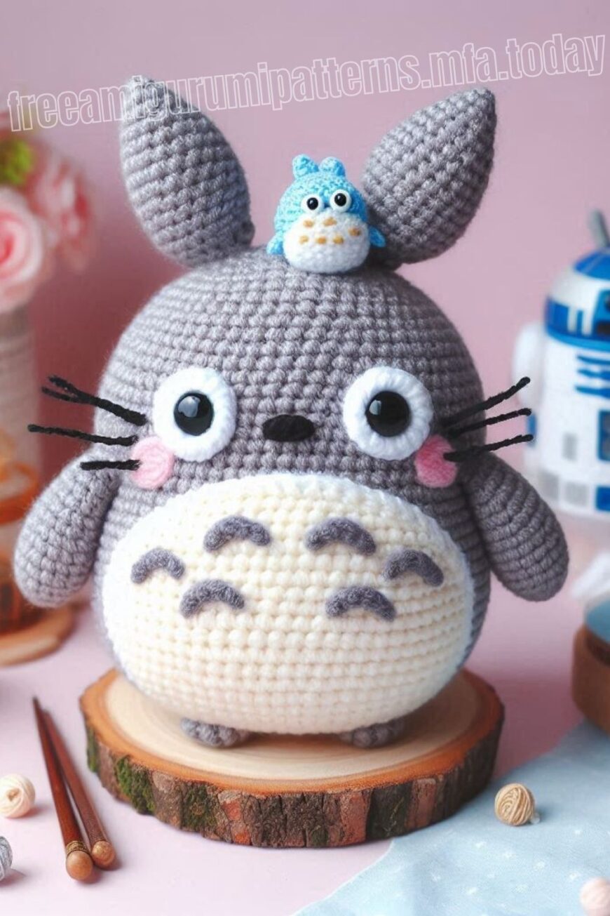 Amigurumi Totoro Free Pattern-1 – Free Amigurumi Patterns