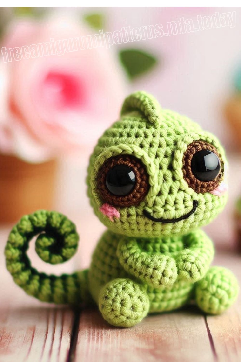 Amigurumi Chameleon Crochet Free Pattern-1 – Free Amigurumi Patterns