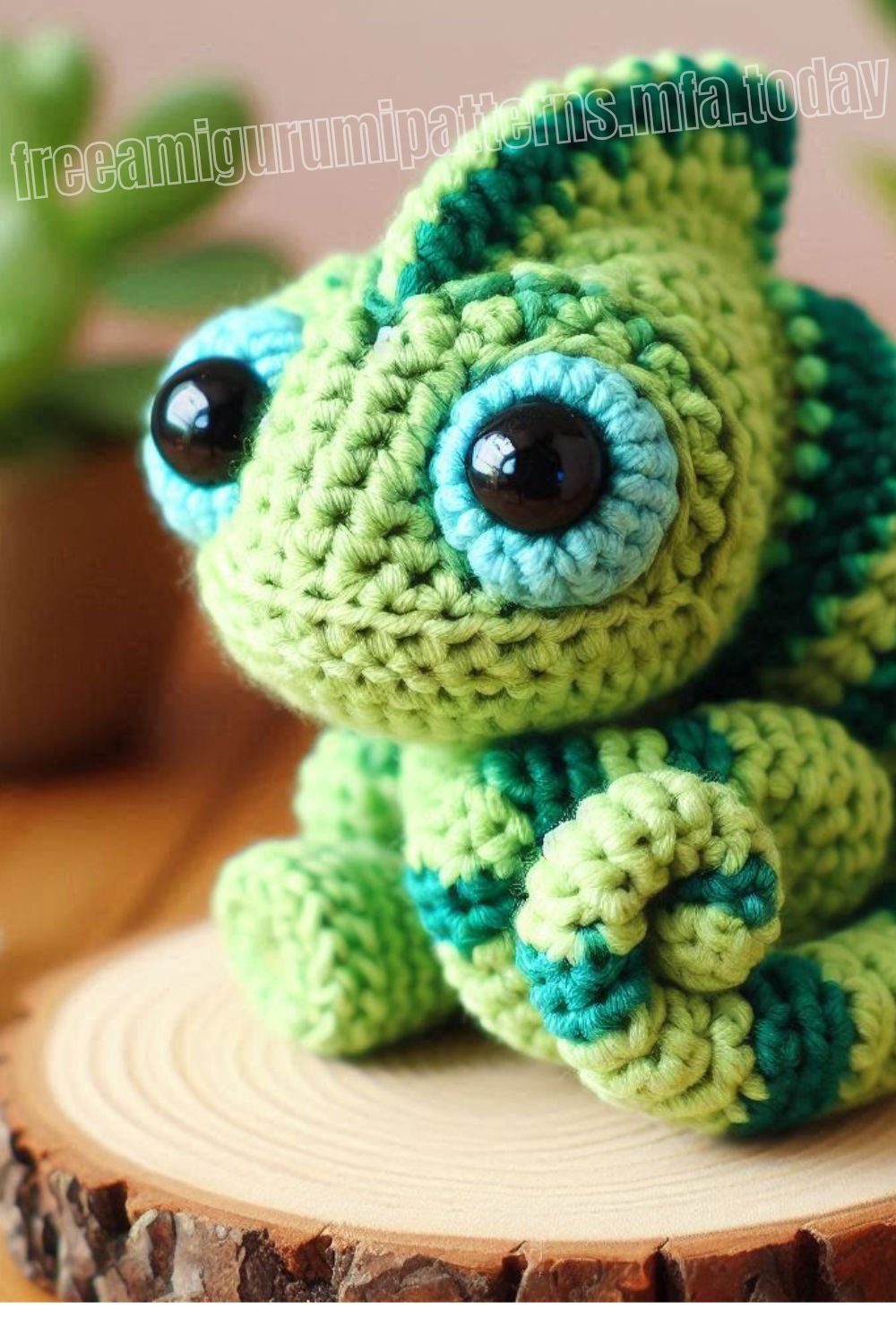 Amigurumi Chameleon Crochet Free Pattern-1 – Free Amigurumi Patterns