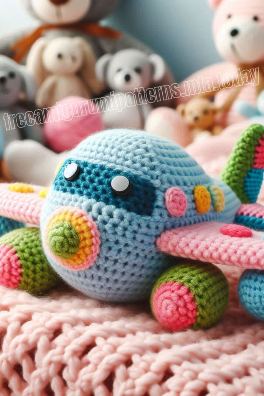 Amigurumi Crochet Airplane Free Pattern-1 – Free Amigurumi Patterns