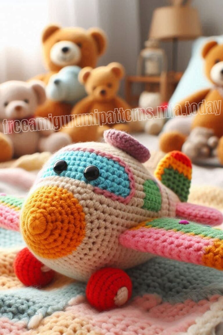 Amigurumi Crochet Airplane Free Pattern-1 – Free Amigurumi Patterns