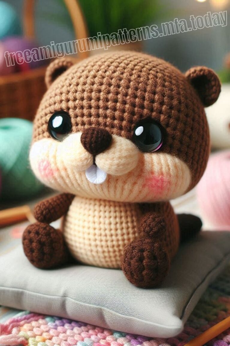 Amigurumi Crochet Beaver Free Pattern-1 – Free Amigurumi Patterns