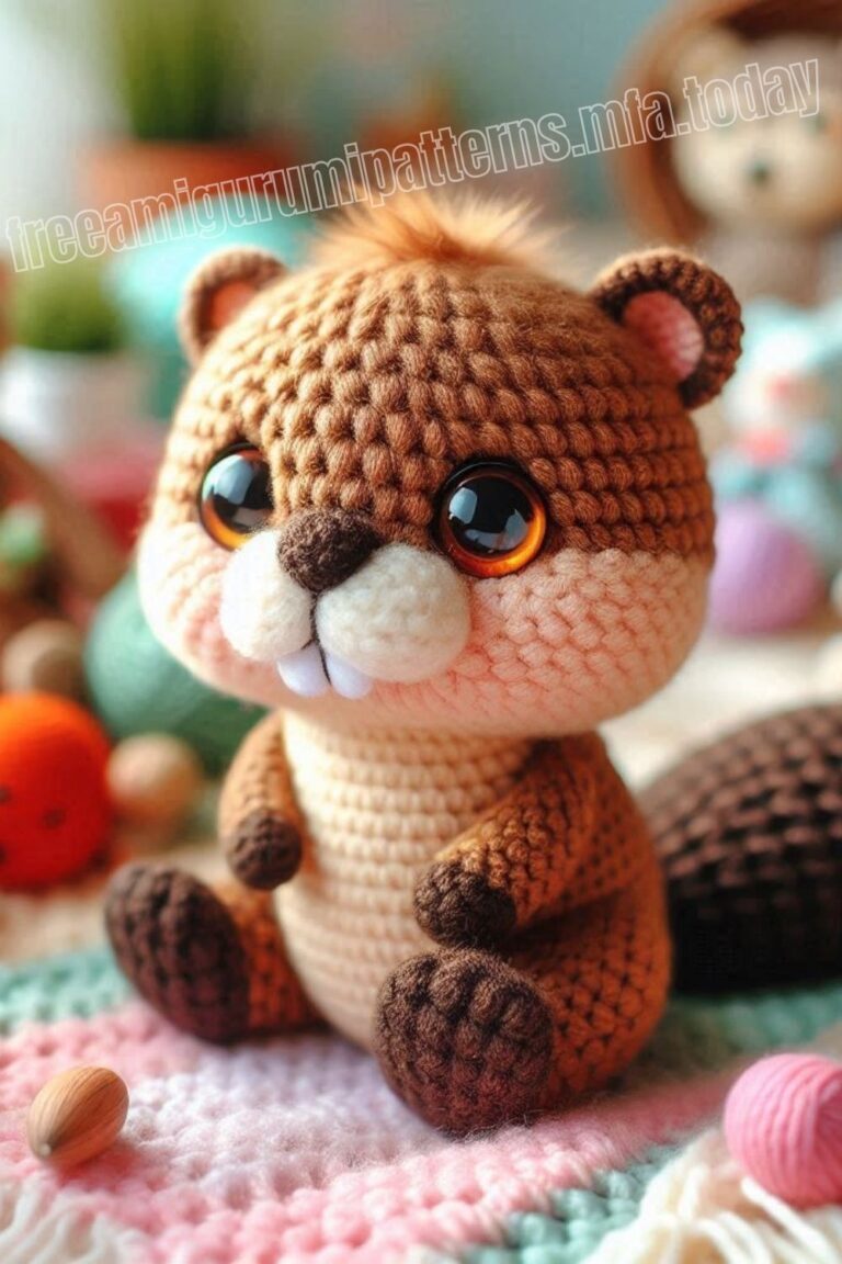 Amigurumi Crochet Beaver Free Pattern-1 – Free Amigurumi Patterns