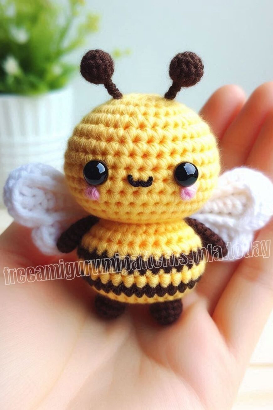 Amigurumi Crochet Bee Chen Free Pattern-1 – Free Amigurumi Patterns