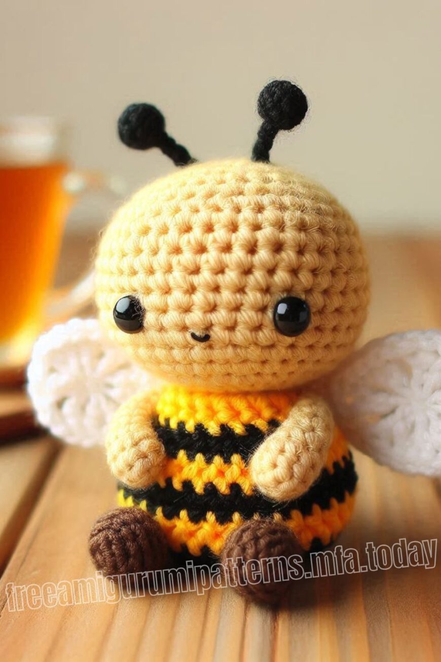 Amigurumi Crochet Bee Chen Free Pattern-1 – Free Amigurumi Patterns