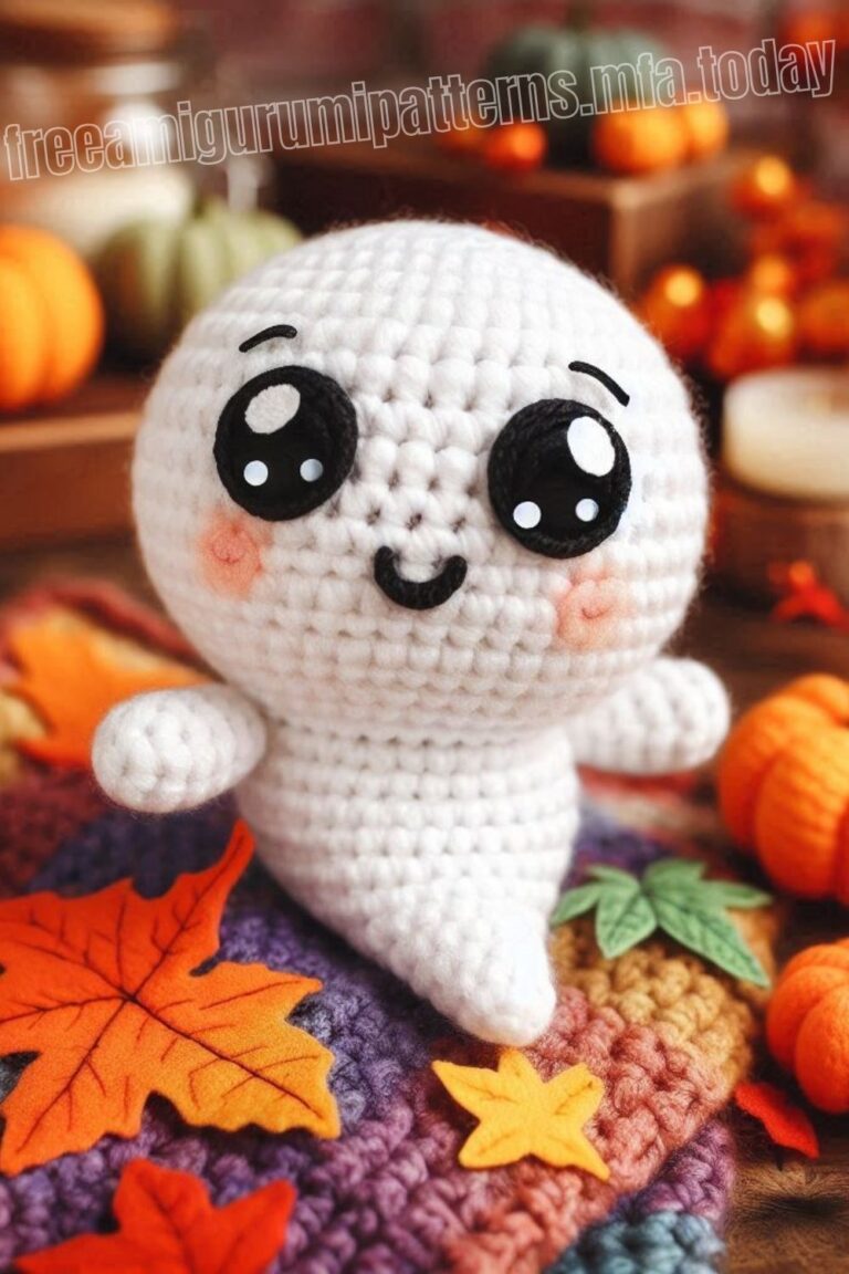 Amigurumi Crochet Ghost Free Pattern-1 – Free Amigurumi Patterns