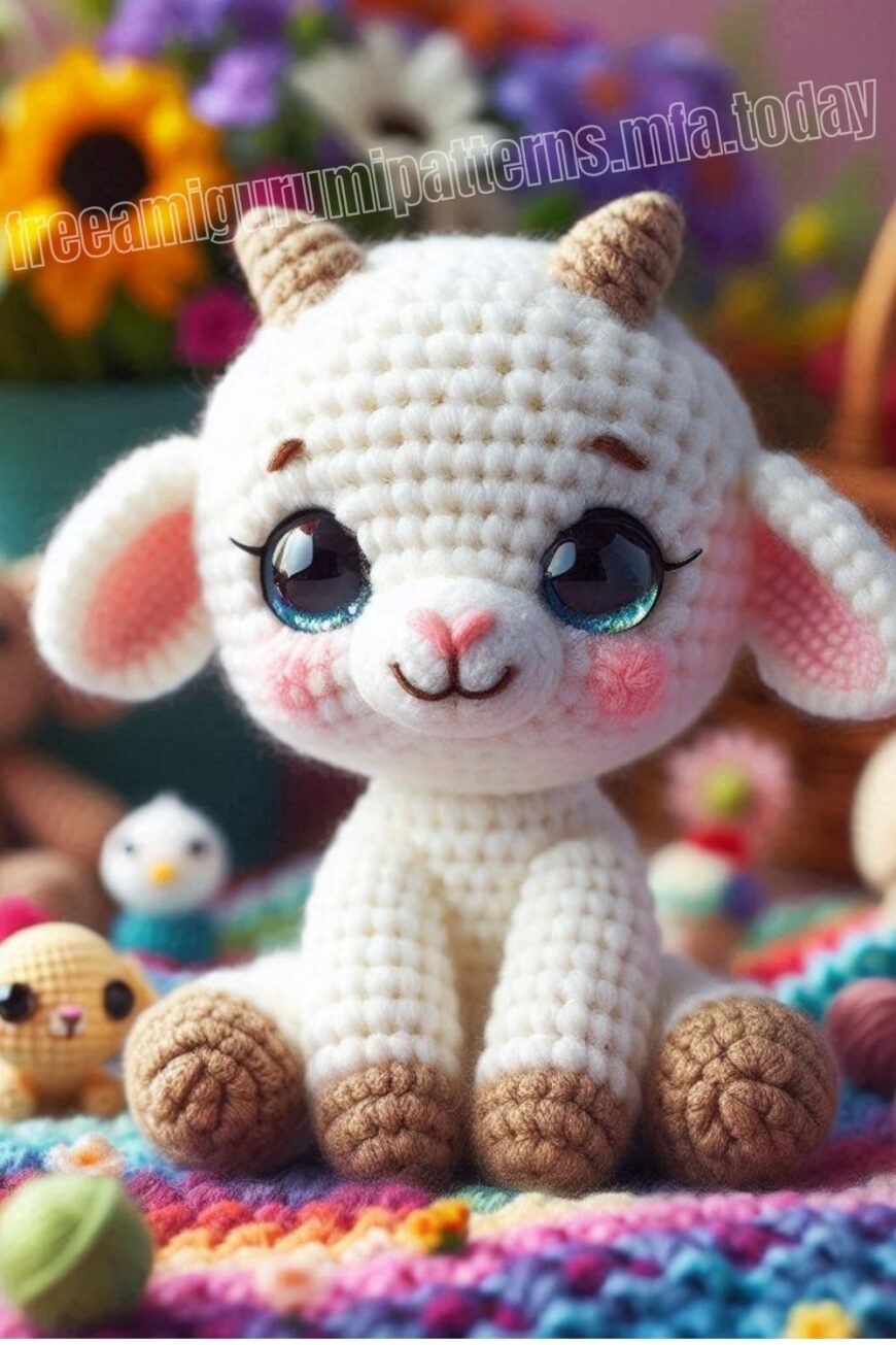 Amigurumi Crochet Goat Free Pattern-1 – Free Amigurumi Patterns