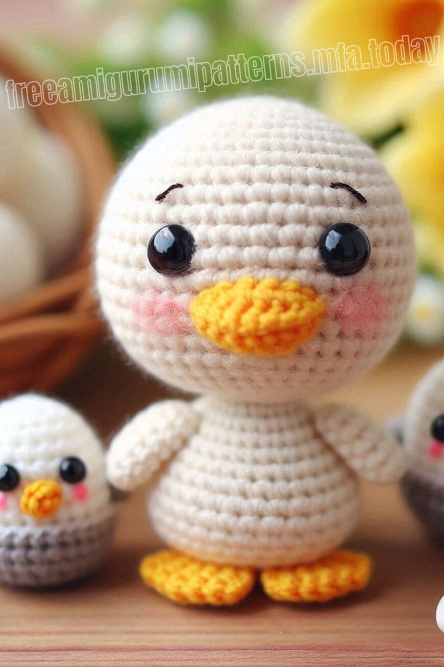 Amigurumi Crochet Goose Free Pattern-1 – Free Amigurumi Patterns