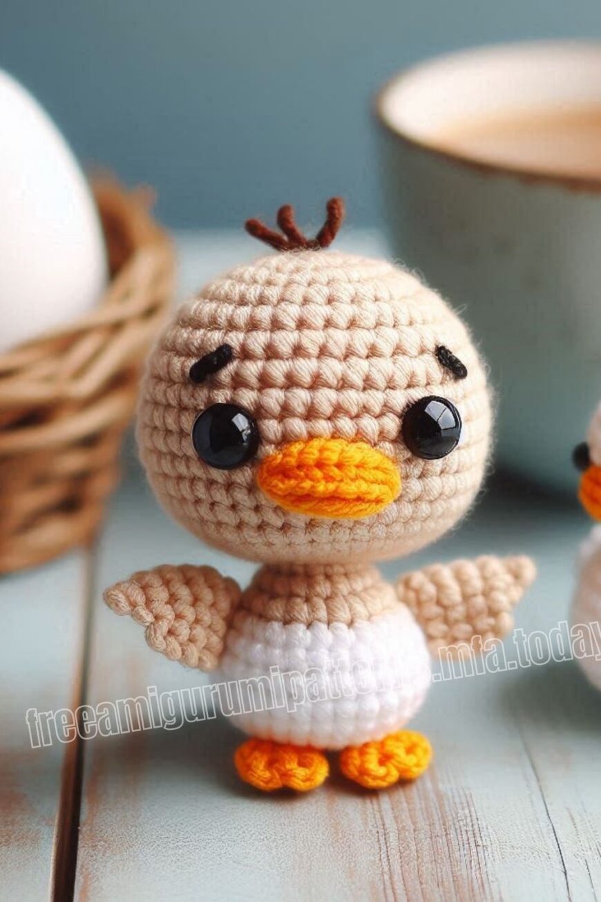 Amigurumi Crochet Goose Free Pattern-1 – Free Amigurumi Patterns