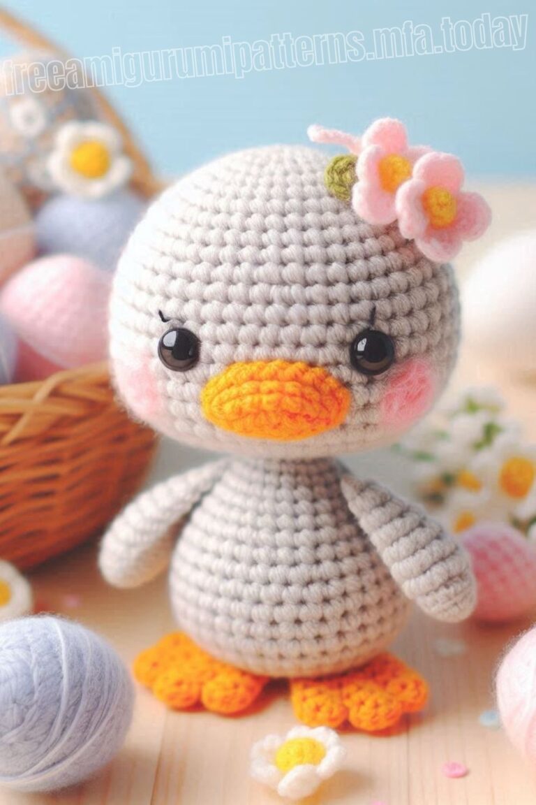 Amigurumi Crochet Goose Free Pattern-1 – Free Amigurumi Patterns