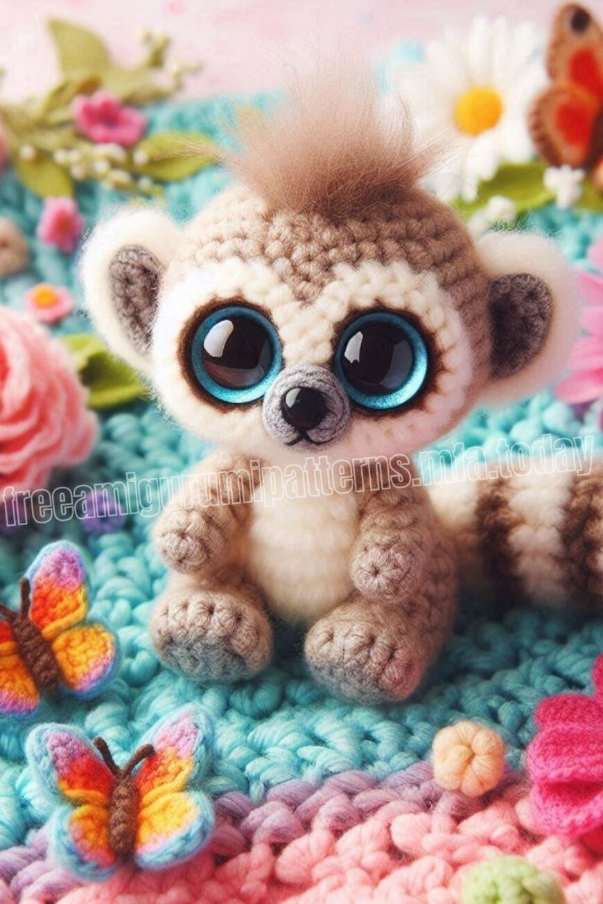 Amigurumi Crochet Lemur Ronny Free Pattern-1 – Free Amigurumi Patterns