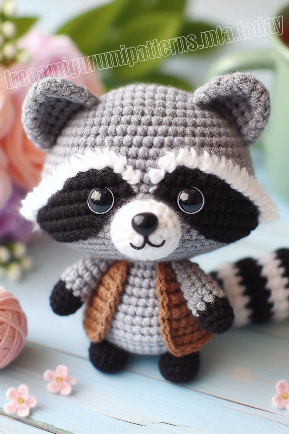 Amigurumi Crochet Raccoon Free Pattern-1 – Free Amigurumi Patterns