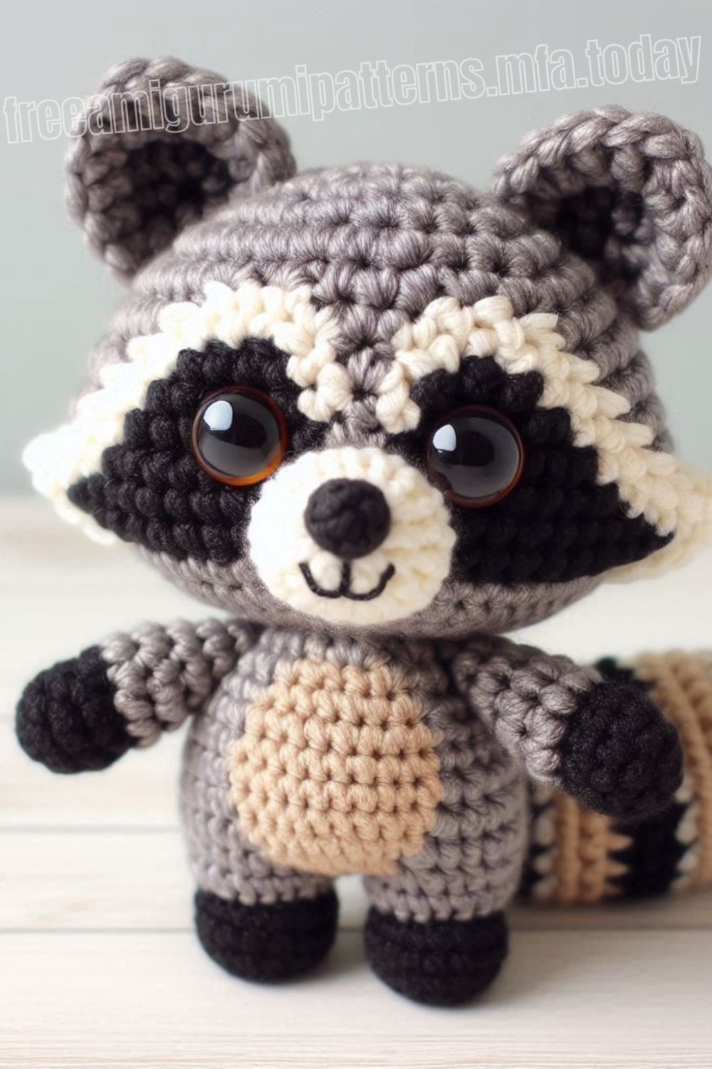 Amigurumi Crochet Raccoon Free Pattern-1 – Free Amigurumi Patterns