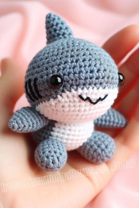 Amigurumi Crochet Shark Bruce Free Pattern-1 – Free Amigurumi Patterns