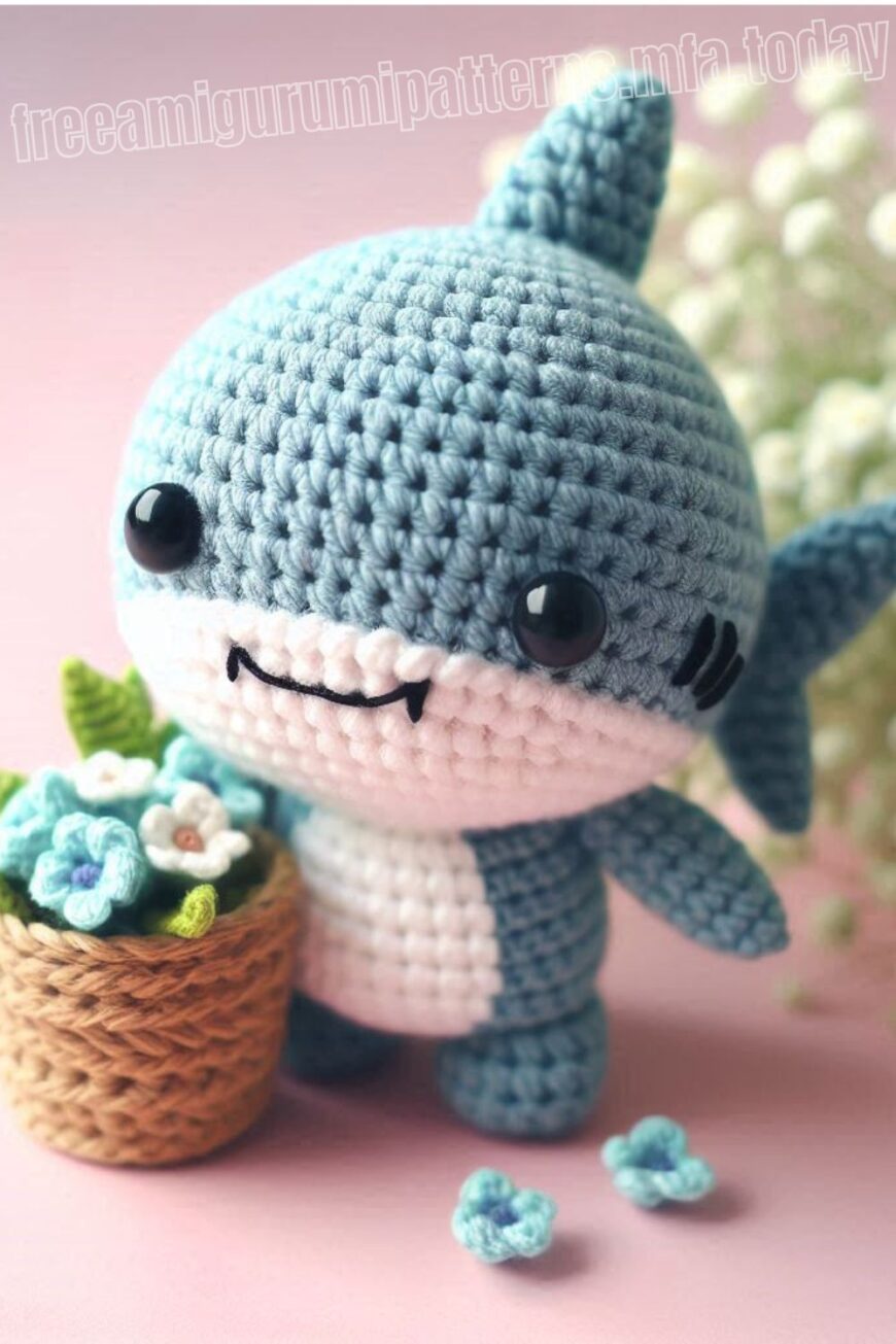 Amigurumi Crochet Shark Bruce Free Pattern-1 – Free Amigurumi Patterns