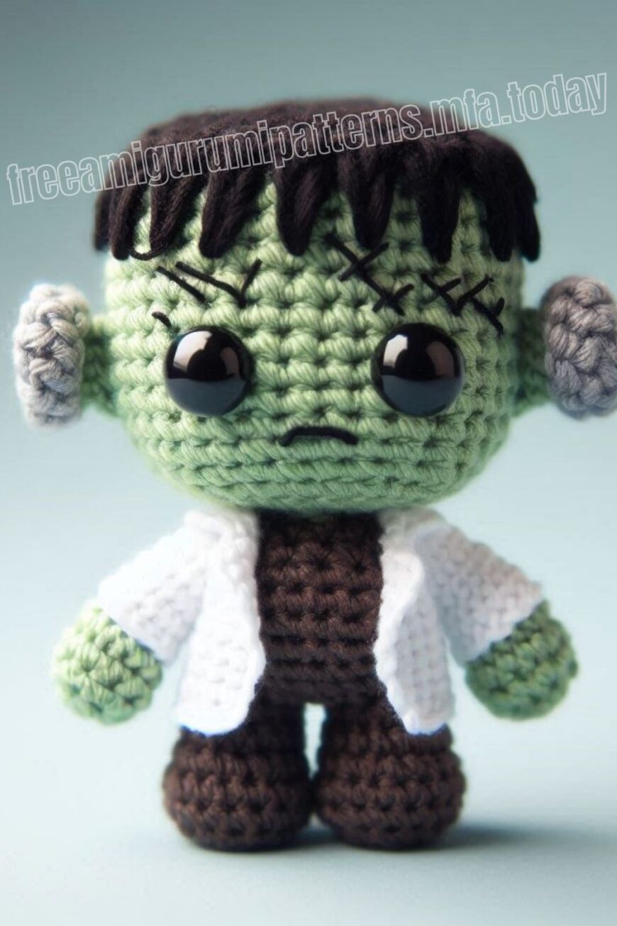 Amigurumi Frankenstein Crochet Free Pattern-1 – Free Amigurumi Patterns