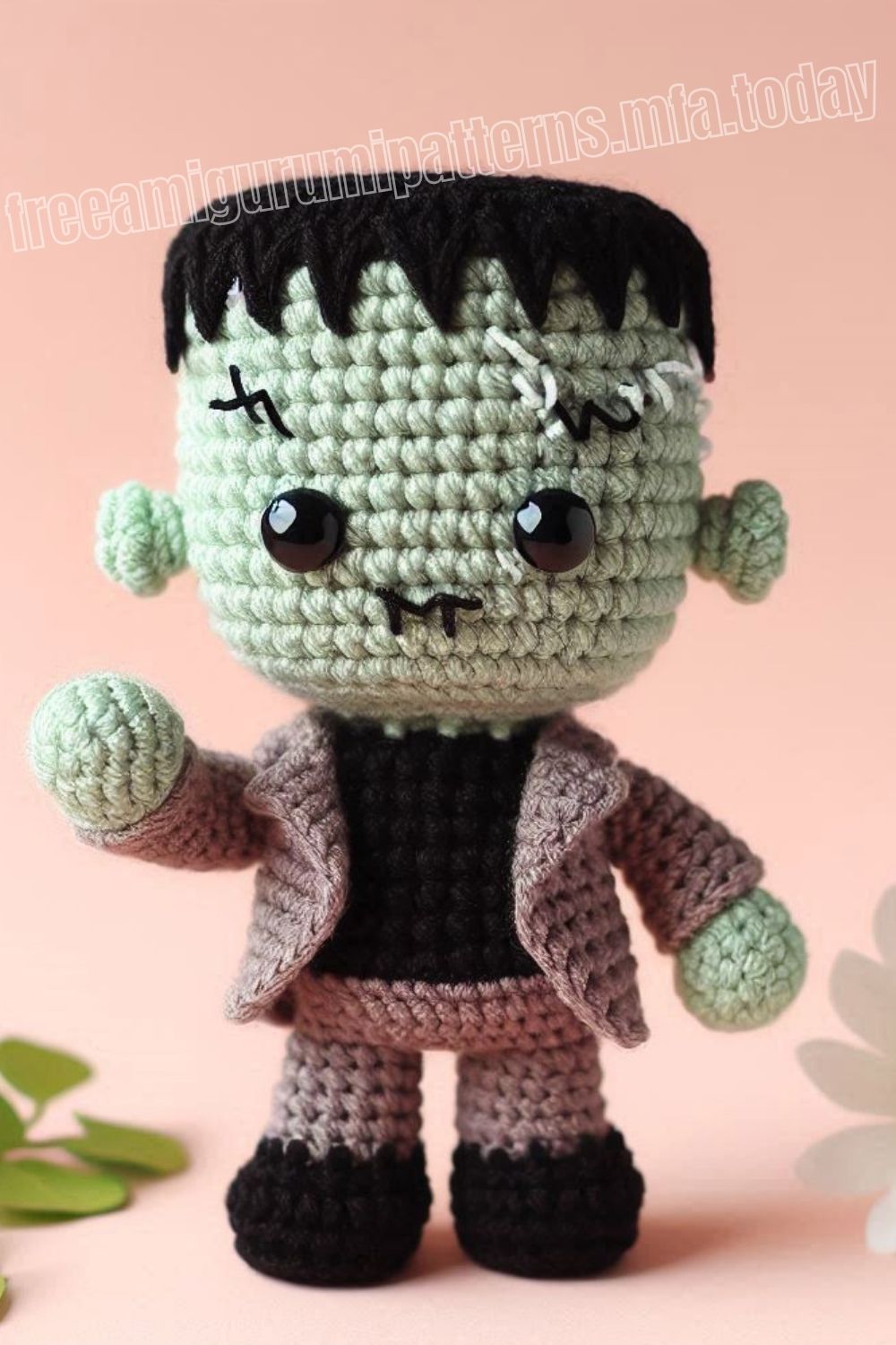 Amigurumi Frankenstein Crochet Free Pattern-1 – Free Amigurumi Patterns