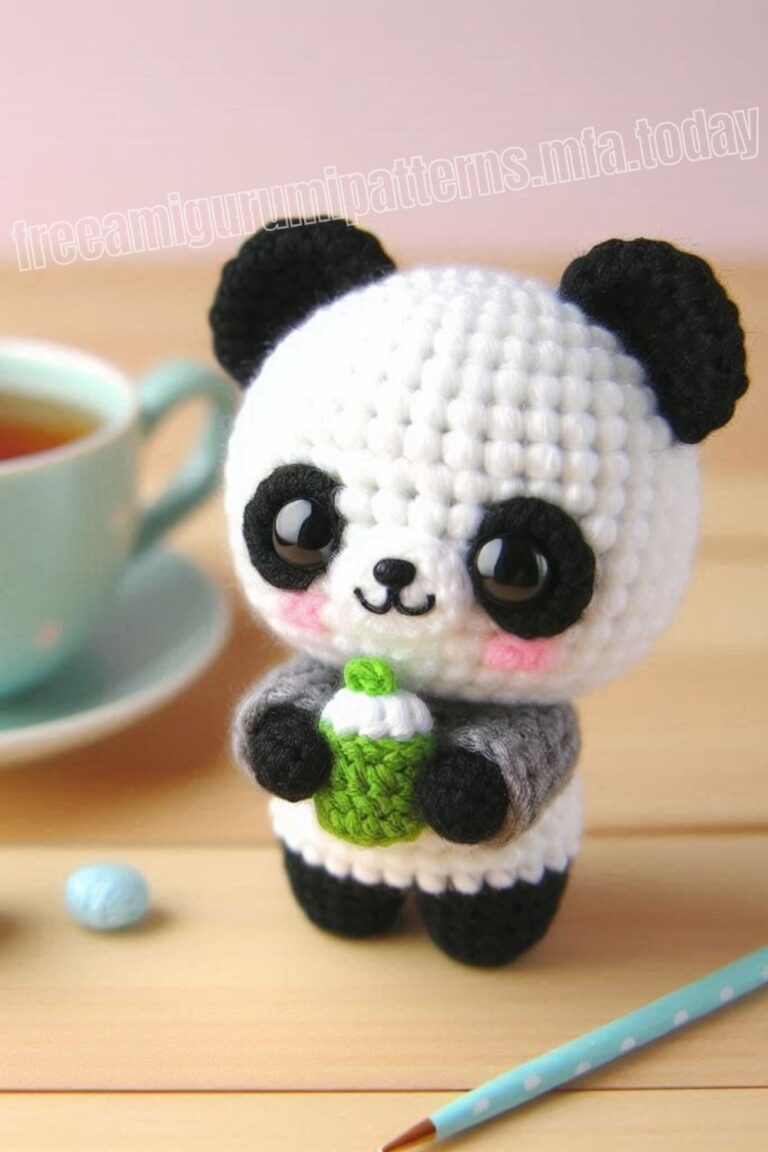 Amigurumi Little Crochet Panda Free Pattern-1 – Free Amigurumi Patterns
