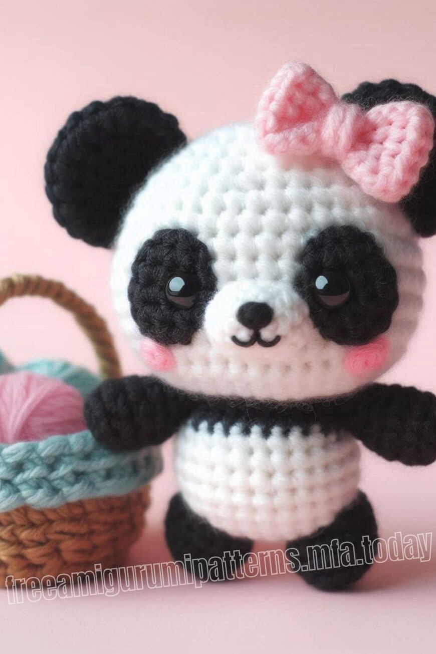 Amigurumi Little Crochet Panda Free Pattern-1 – Free Amigurumi Patterns