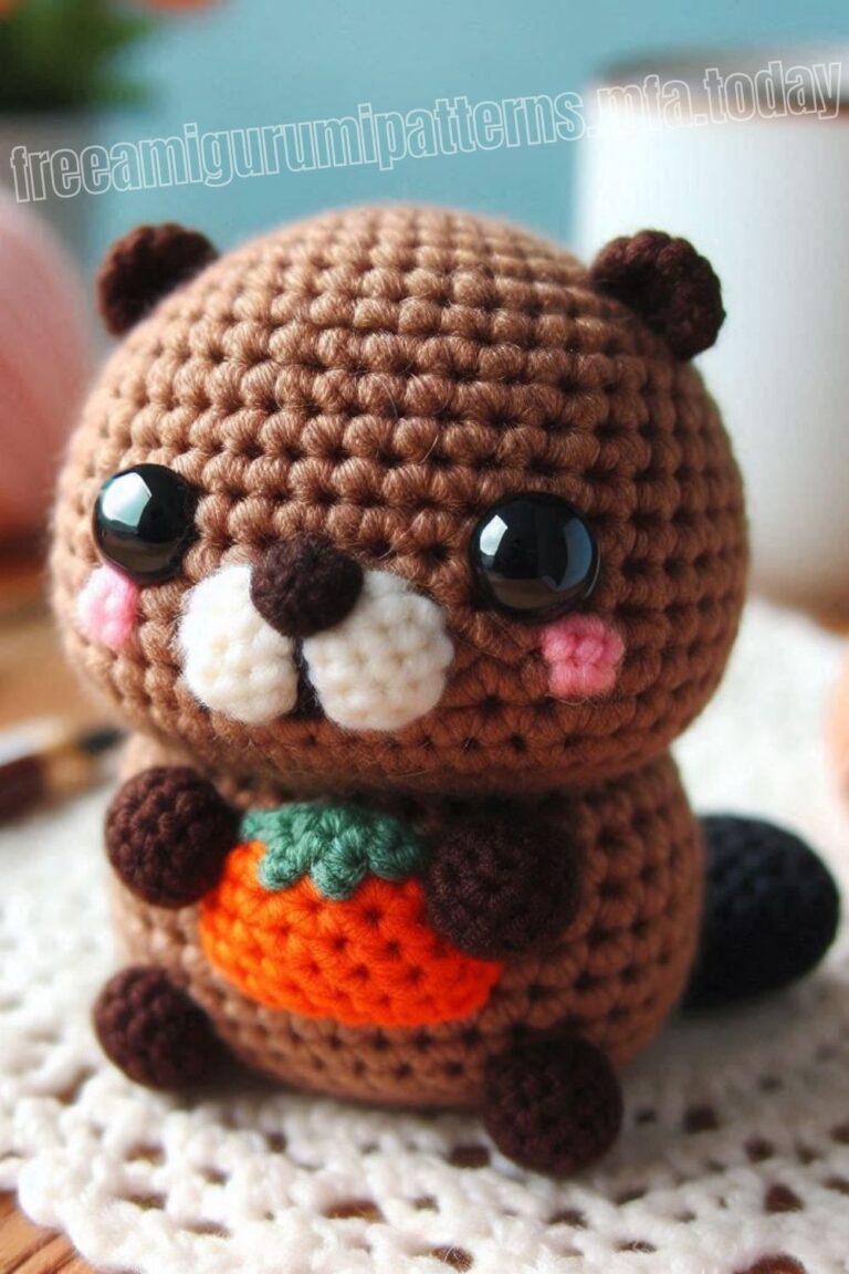 Amigurumi Crochet Beaver Free Pattern-2 – Free Amigurumi Patterns