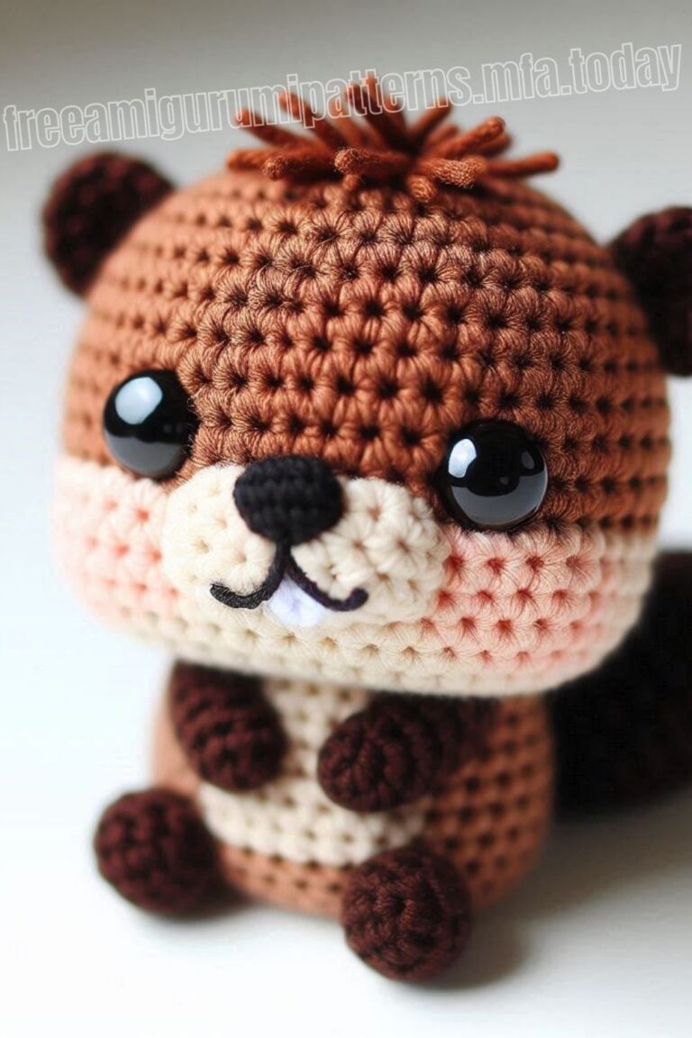 Amigurumi Crochet Beaver Free Pattern-2 – Free Amigurumi Patterns