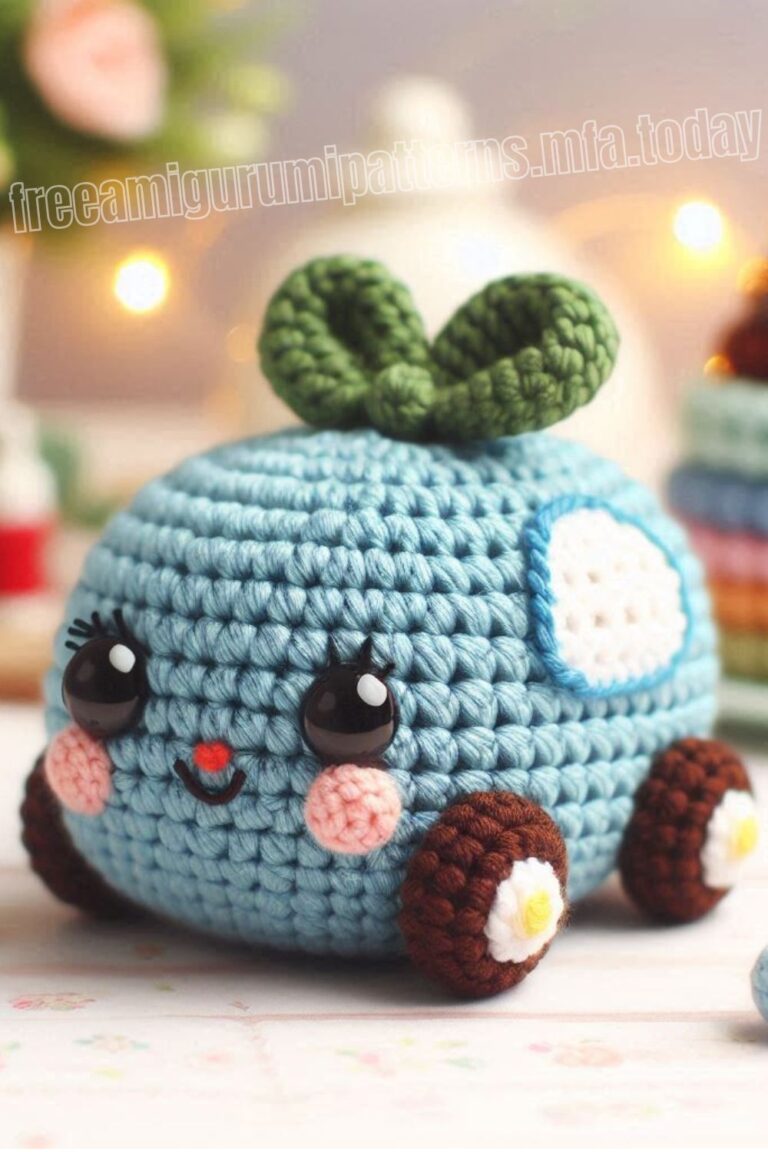 Amigurumi Crochet Car Free Pattern-1 – Free Amigurumi Patterns