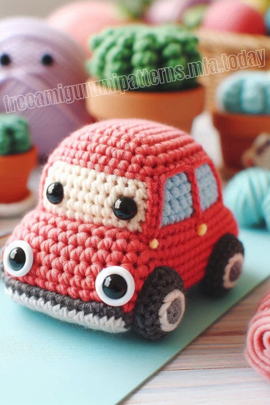Amigurumi Crochet Car Free Pattern-1 – Free Amigurumi Patterns