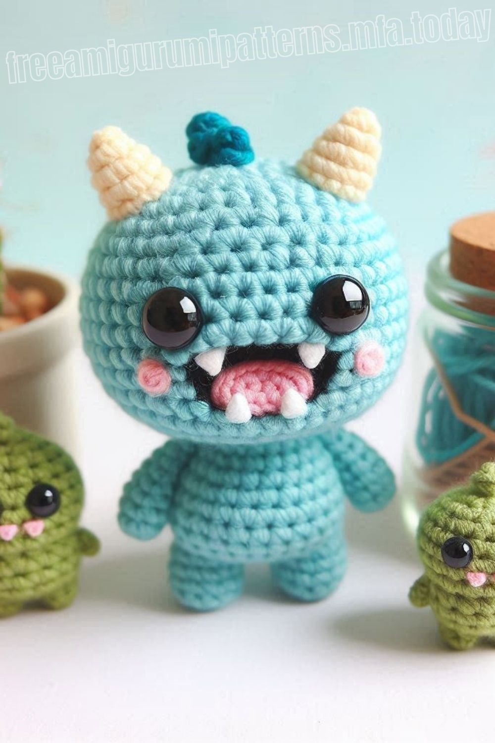 Amigurumi Crochet Monster Free Pattern-1 – Free Amigurumi Patterns