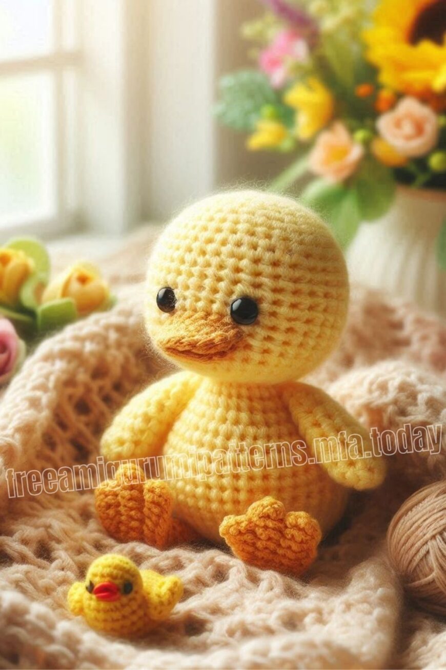 Amigurumi Crochet Sweet Duck Free Pattern-1 – Free Amigurumi Patterns