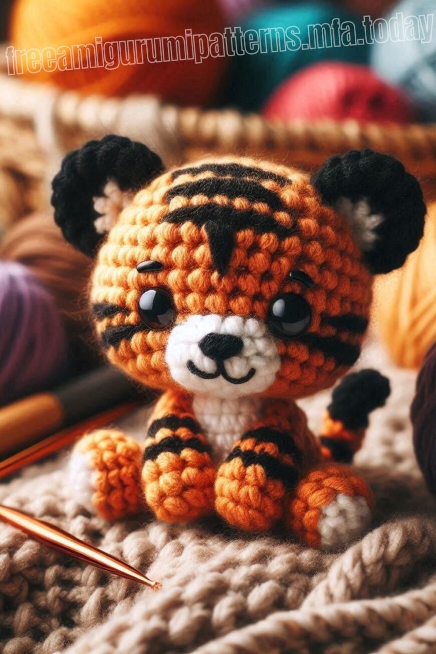 Amigurumi Crochet Tiger Free Pattern-4 – Free Amigurumi Patterns