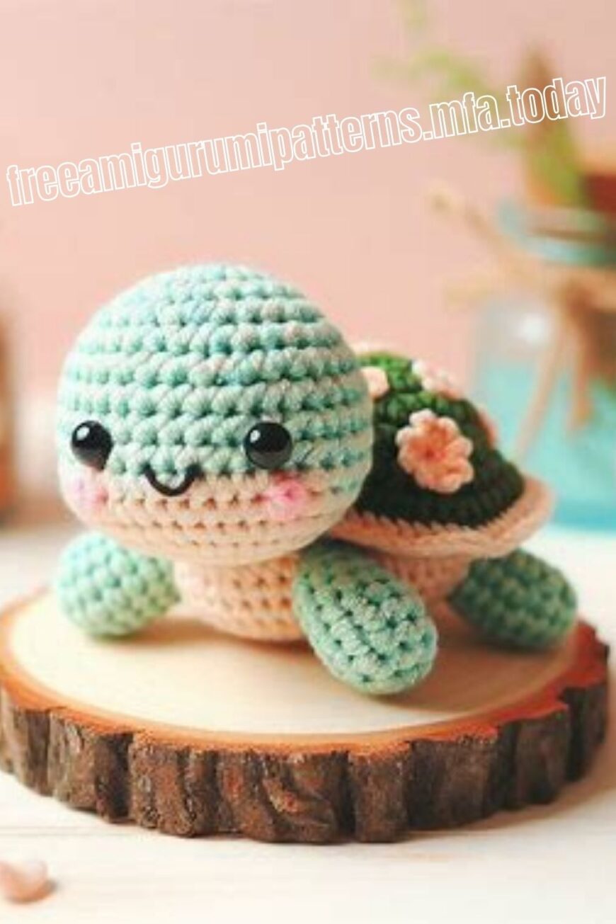 Amigurumi Crochet Plush Turtle Free Pattern-1 – Free Amigurumi Patterns