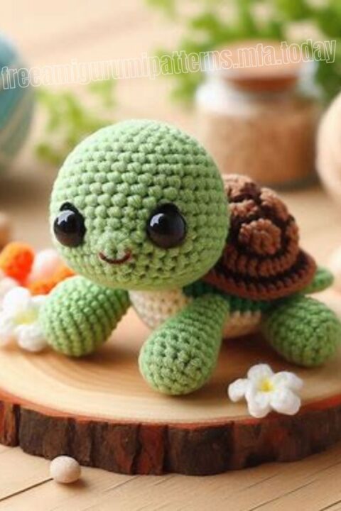 Amigurumi Crochet Plush Turtle Free Pattern-1 – Free Amigurumi Patterns