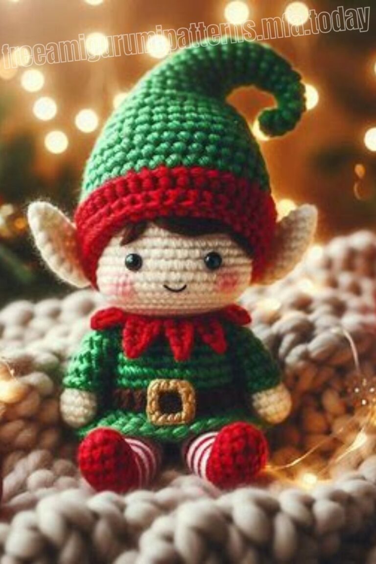 Amigurumi Crochet Christmas Elf Free Pattern-1 – Free Amigurumi Patterns