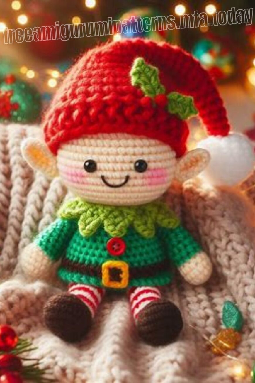 Amigurumi Crochet Christmas Elf Free Pattern-1 – Free Amigurumi Patterns